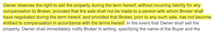 What is An Exclusive Agency Listing Agreement?